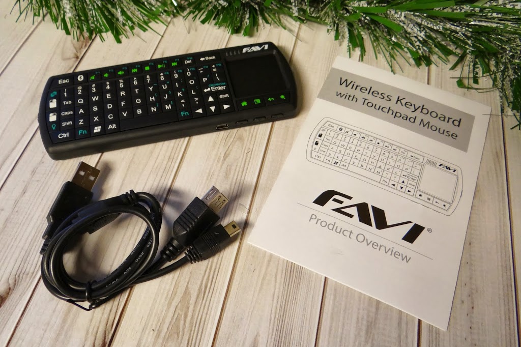Give the Gift of Intelligence | FAVI Mini Wireless Keyboard with Mouse ...