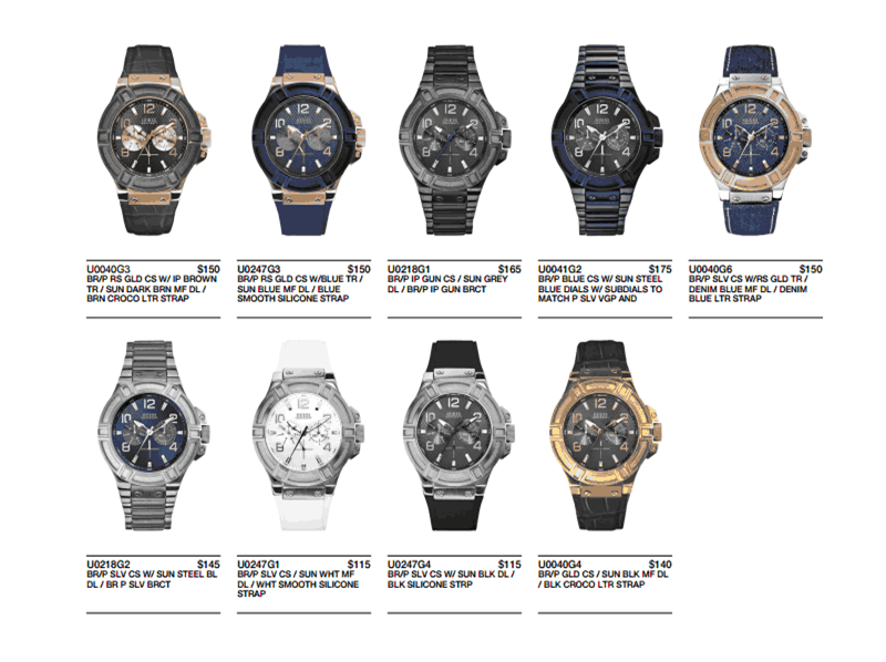 Give the Gift of Opulance | GUESS Rigor Watches Rural Mom