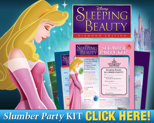 Bippity Boppity Boo Princess Snack Mix and Sleeping Beauty Slumber ...