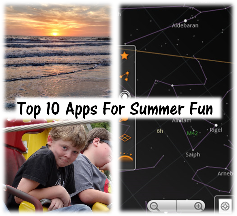 Rural Mom's Top 10 Apps for Summer Fun Rural Mom