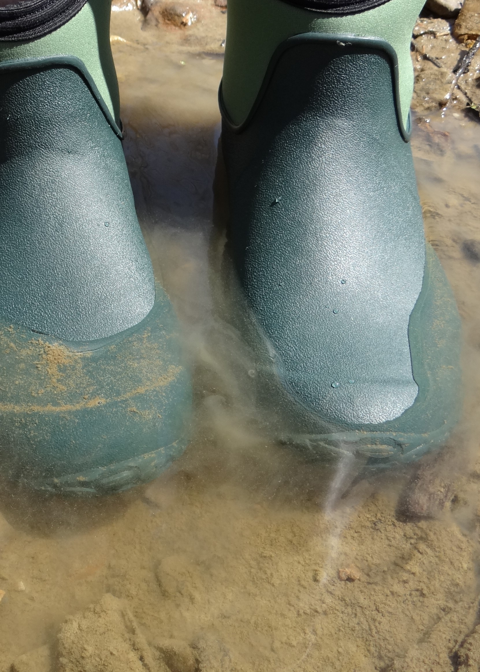 Splashing in the mud and the muck in style with The Muckster II Rural Mom