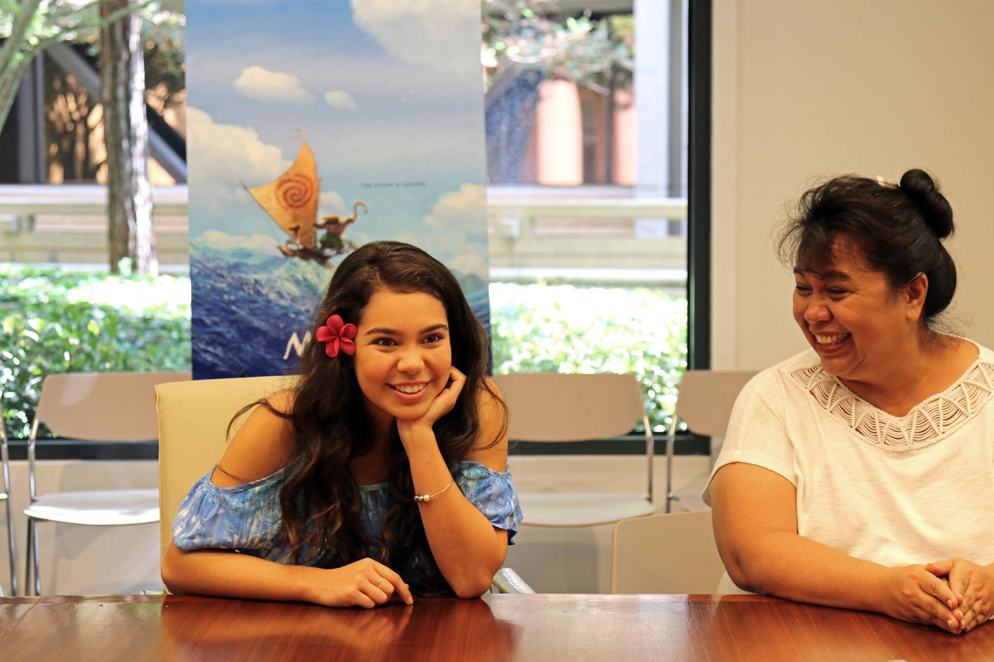 Exclusive Interview with MOANA’s Auli’I Cravalho and her Mom, Puanani ...