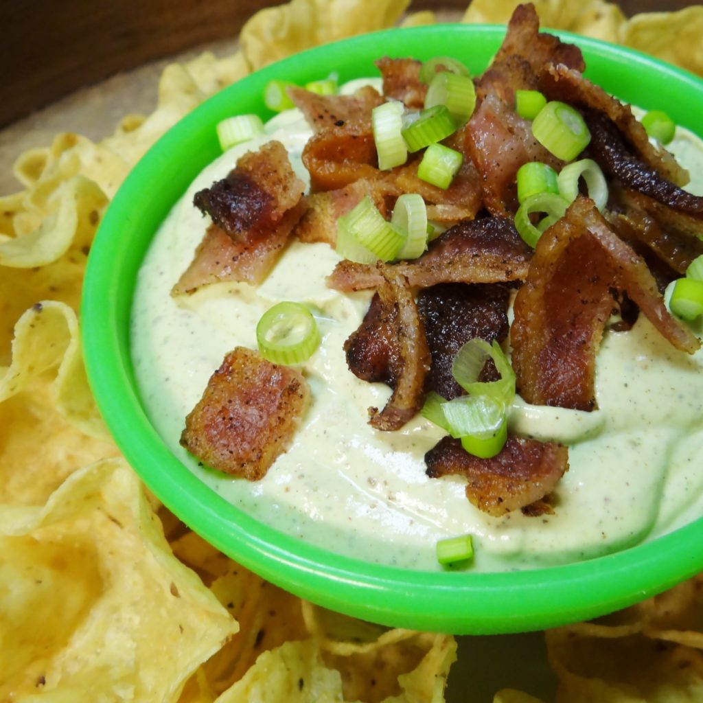 Game Day Ready Recipe - Bacon Avocado Ranch Dip Rural Mom