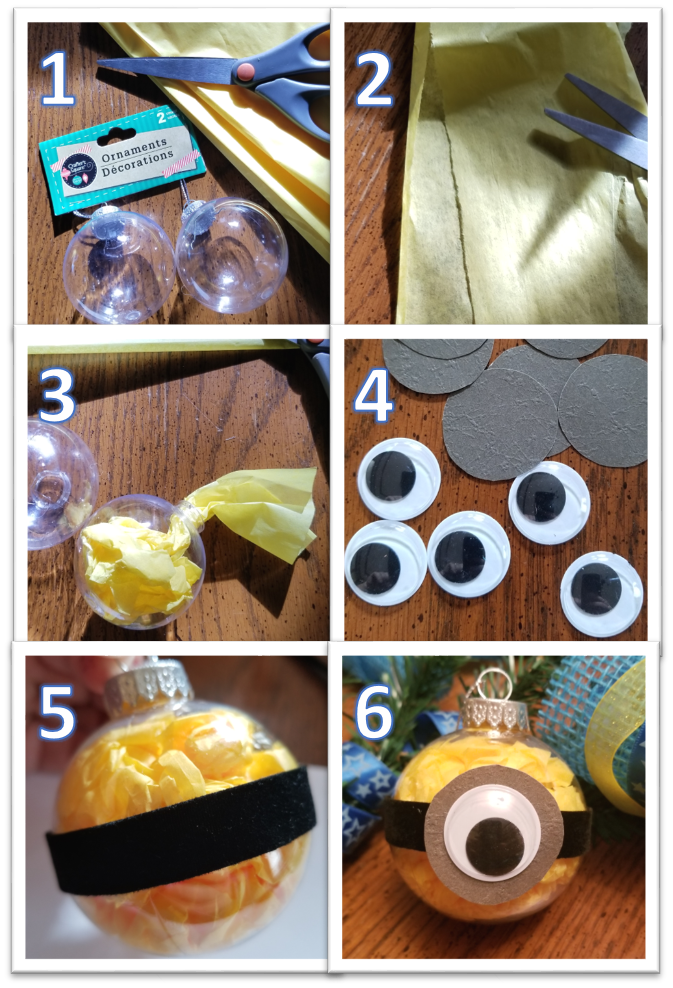Quick and Easy Minion Ornaments and Wreath Crafts Rural Mom
