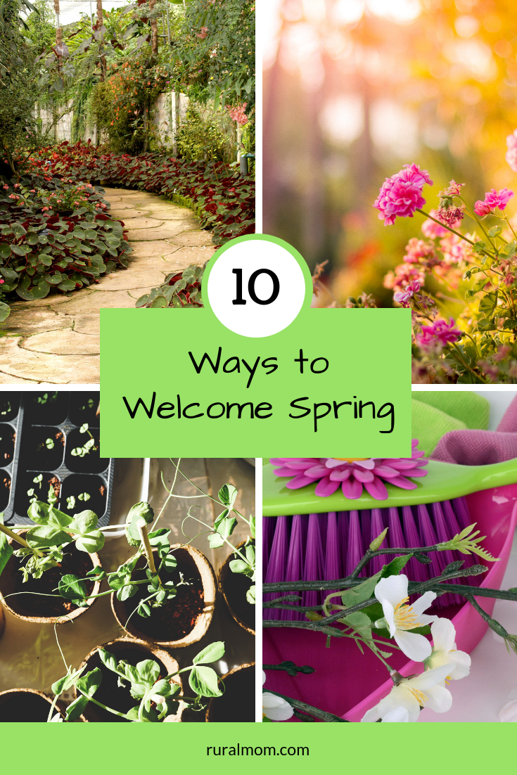 10 Terrific Ways to Welcome Spring Rural Mom