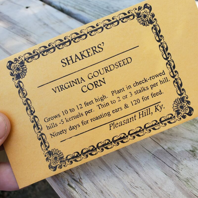 Heirloom Seed Saving at Shaker Village Rural Mom