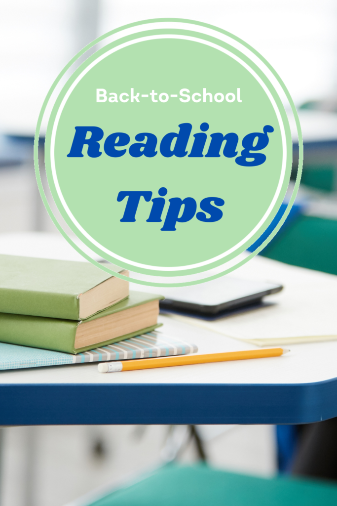 Back-To-School Reading Tips Rural Mom